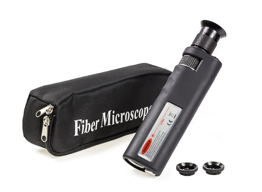 Handheld Fiber optic light Inspection Scope 400X