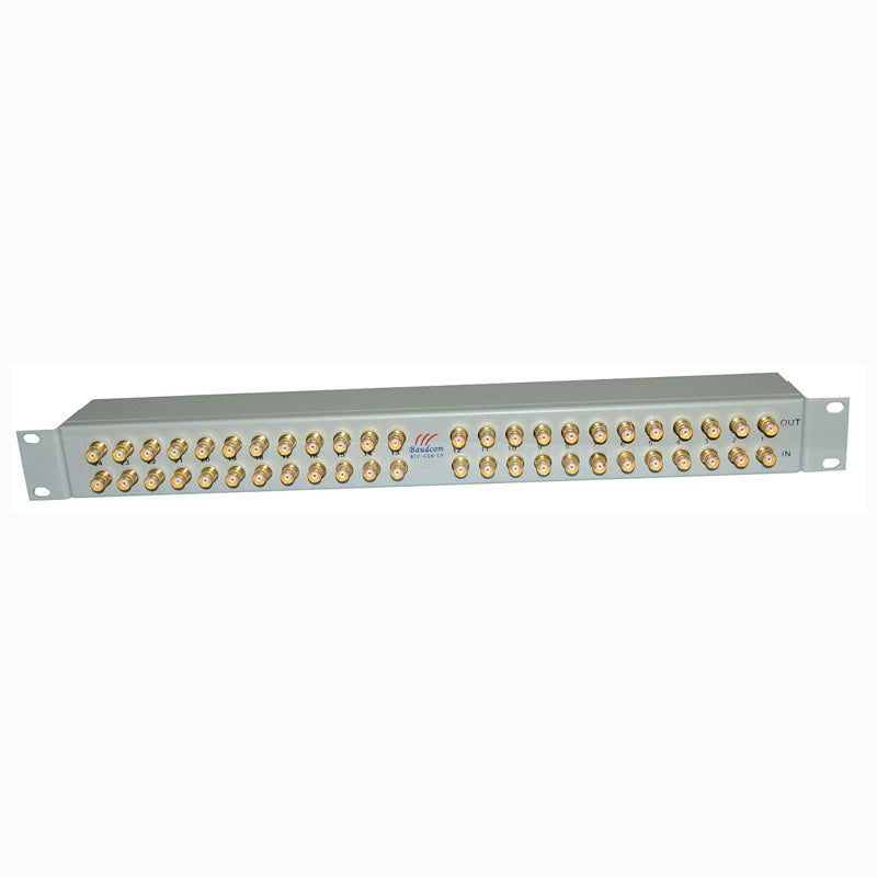 24E1 1.6/5.6 Coax 75ohm to RJ45 120ohm Balun Panel