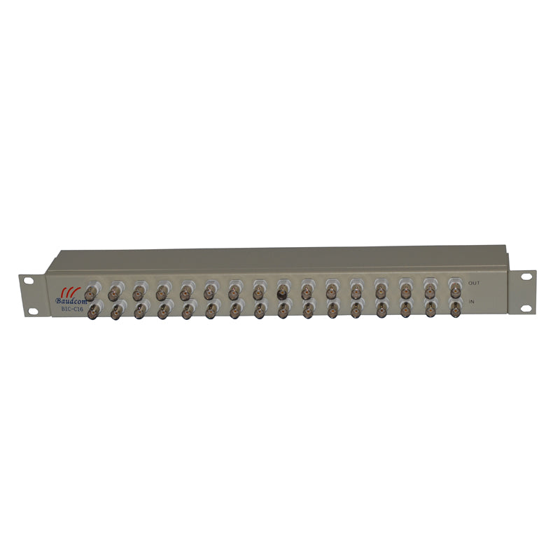 16 Ports G.703 E1 Balun Panel