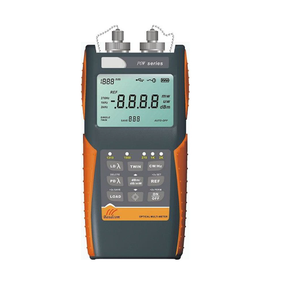 Optical power meter with Optical laser Source Optical Fiber Multimeter